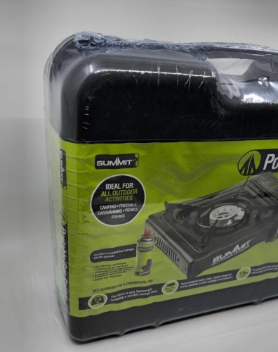 Camping Stove Summit Portable Gas Stove In Carry Case For Camping ...