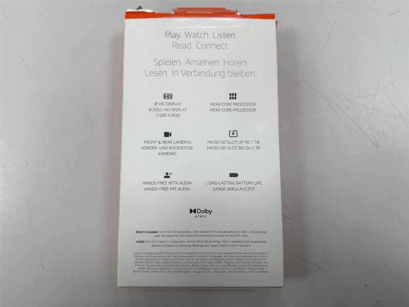 Amazon Fire HD 8 32GB 32GB Black | 039600424531 | Cash Converters