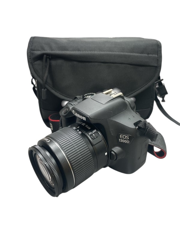 Canon Eos 1300D + 18-55mm Iii With 128GB Memory Card Black ...