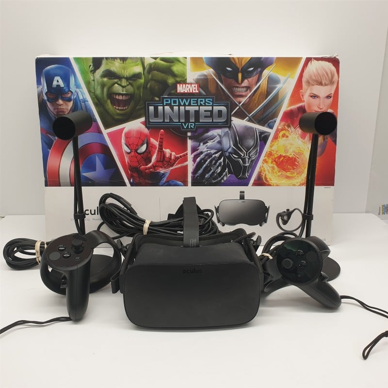 Oculus Rift Vr Virtual Reality System. Black | 038600319541 | Cash ...