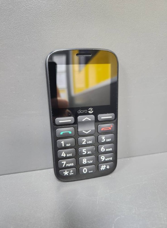 Doro 1380 Big Button Mobile Phone Dfb-0350 Black | 049500119649 | Cash ...