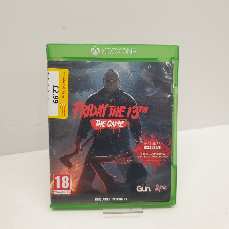 Friday The 13Th The Game Xbox One | 038600320794 | Cash Converters