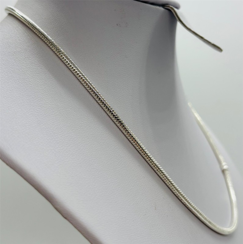 Silver Pandora Snake Link With Barrel Clasp Chain 29.25G | 034900204566 ...