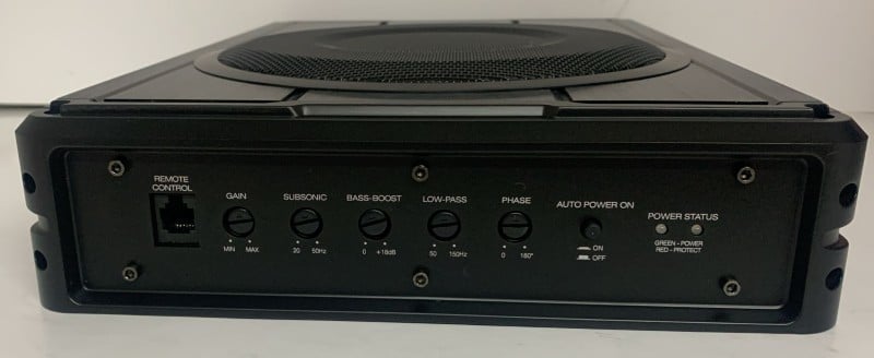 Phoenix Gold 300W 8" Slim Active Bass Enclosure Grey | 046400101358 ...