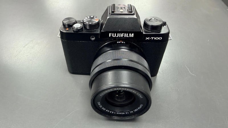 Fujifilm Fujifilm X-T100 24.2Mp Digital Camera & Lens X-T100 24.2 Black ...