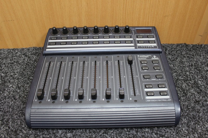 Behringer B-Control Fader Bcf2000 Blue | 044800134227 | Cash Converters