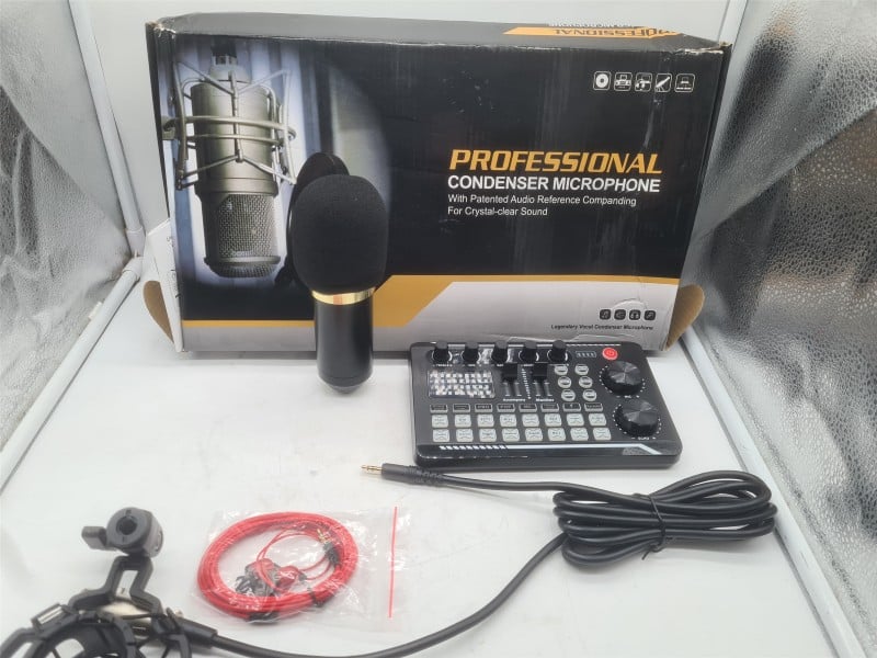 Unbranded Professional Condenser Black | 044400075684 | Cash Converters