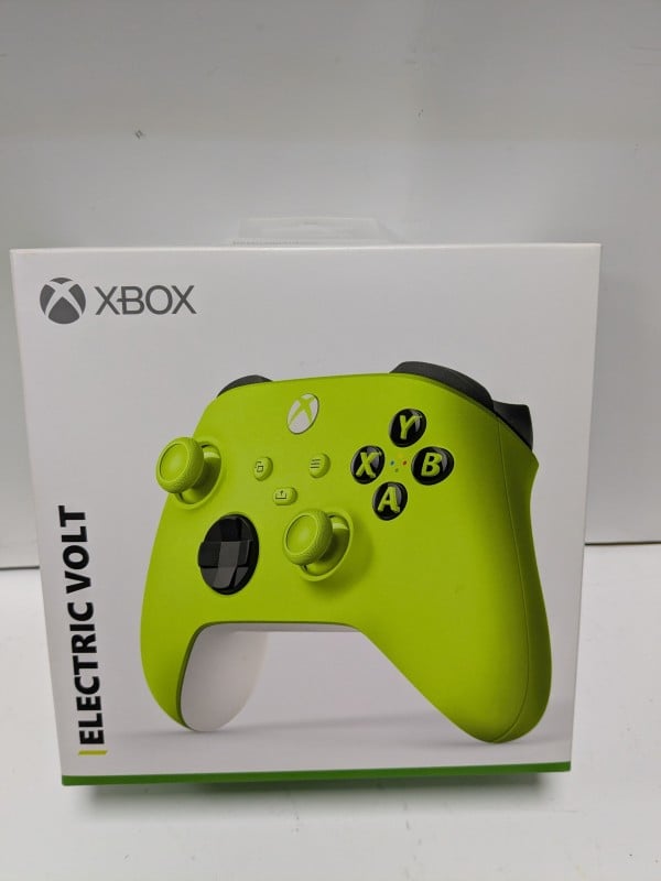 Xbox Electric Volt Controller Xbox Series X Green | 050000130073 | Cash ...