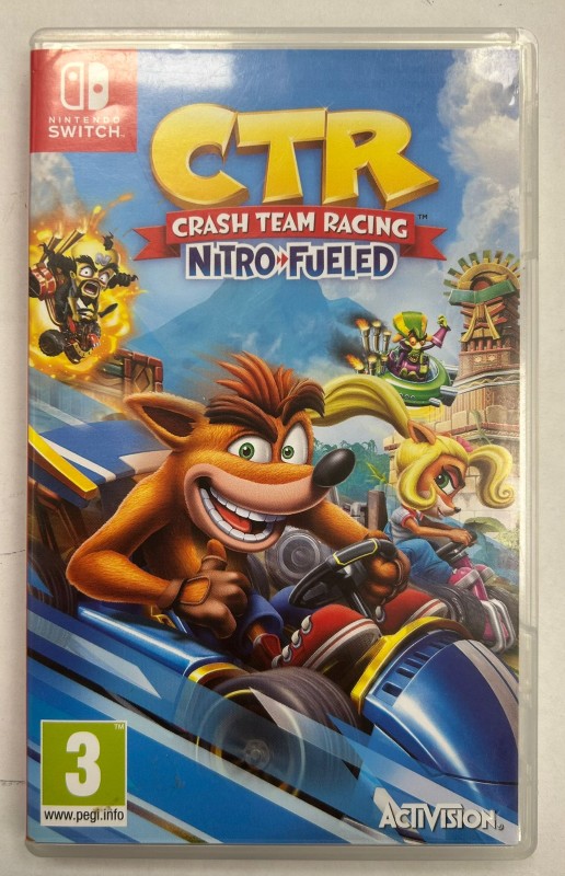 Ctr Crash Team Racing Nitro Fueled Nintendo Switch | 048800232435 ...
