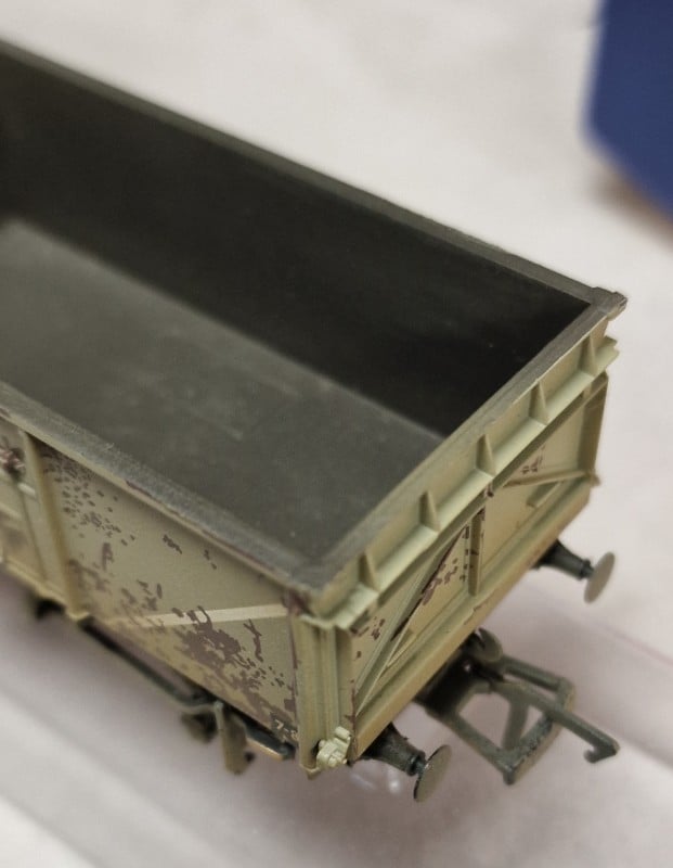 Bachmann Branch-Line 37-253B 16T Mineral Wagon Br Grey (Weathered ...