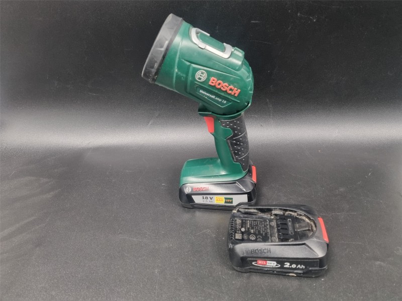 Bosch Universallamp 18 Led Worklight With Battery (Genuine 2.5Ah Bosch ...