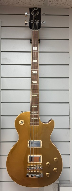 Gibson Gold Top Bass Guitar Made In Usa 2013 - With Case And ...