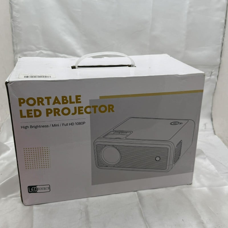 Unbranded Portable Led Projector White | 046000126685 | Cash Converters