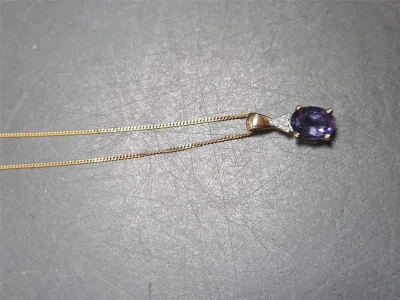 9Ct Yellow Gold Chain And Pendant Chain 1.82G | 018000223569 | Cash ...