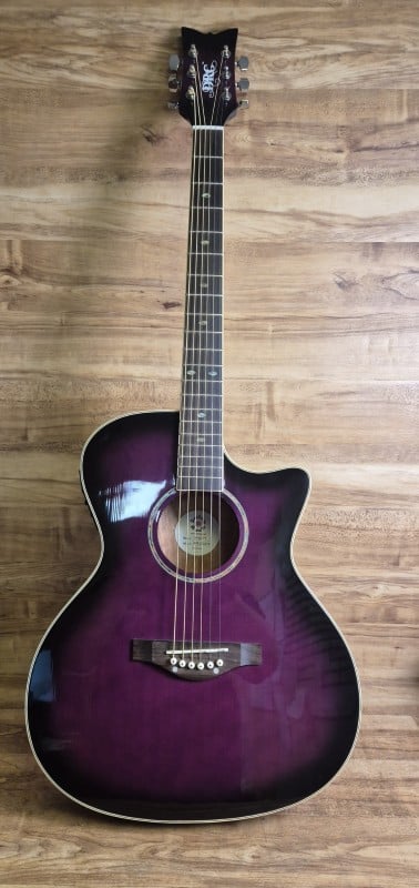 Drg Electo Accoustic Guitar Purple | 048900252896 | Cash Converters