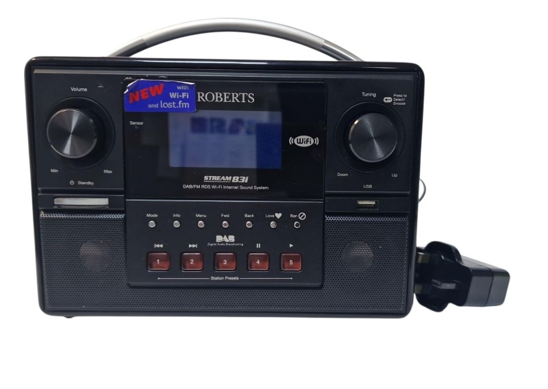 Roberts Stream 83I Black | 037500095825 | Cash Converters