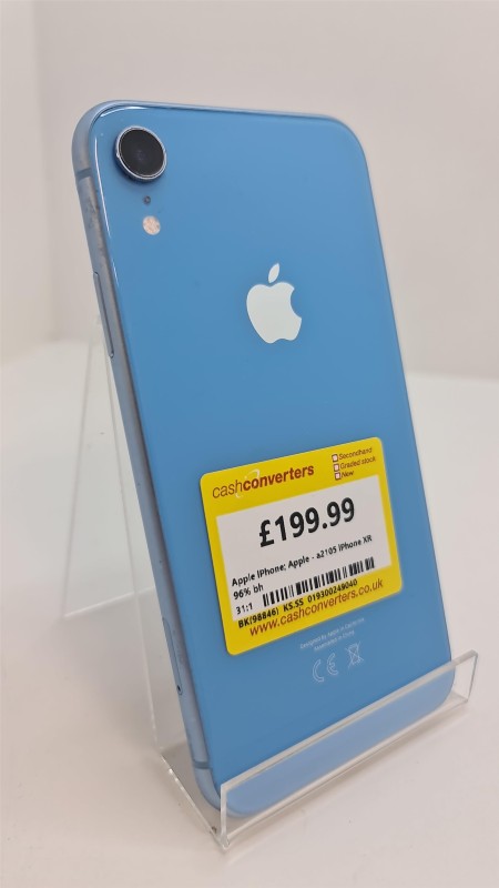 Apple iPhone Xr A2105 64GB Blue | 019300249040 | Cash Converters