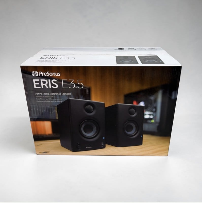 Presonus Eris Active Media Reference Monitors E3.5 Black | 058100041577 ...