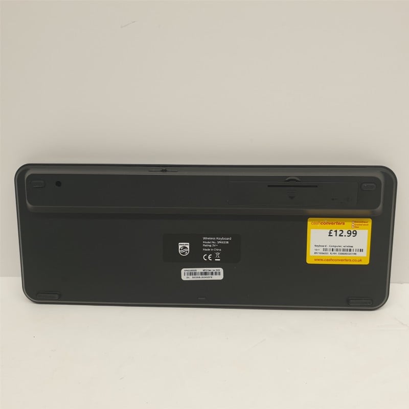 Phillips Spk6338 Wireless Computer Keyboard. Black | 038600320083 ...