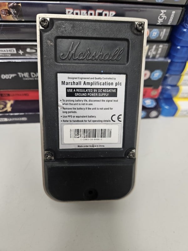 Electric Marshall Guvnor Plus Missing End Knob Silver | 033500127391 ...