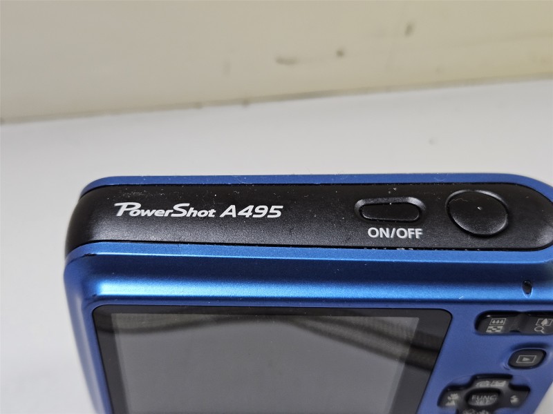 Canon Cyber Shot A495 10.0 Mp Blue | 044800134323 | Cash Converters