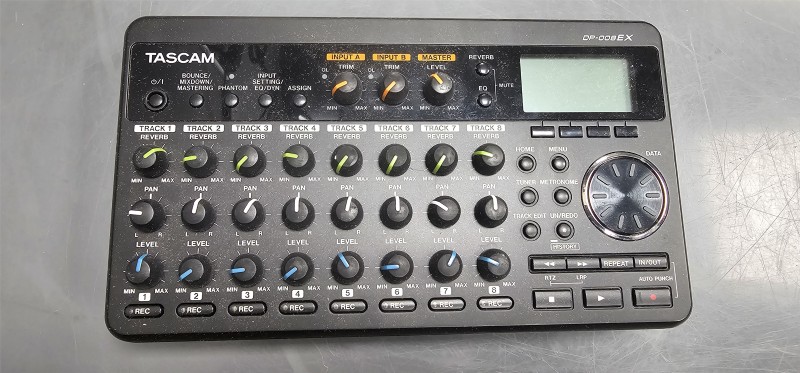Tascam Digital Pocket Studio/Digital Multitrack Recorder Dp-008Ex Black ...
