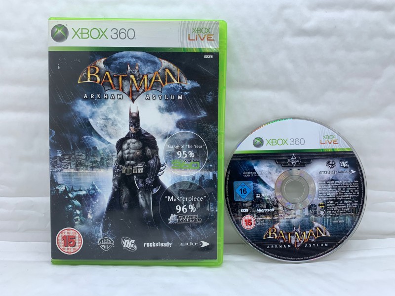 Batman Arkham Asylum Xbox 360 | 046000124829 | Cash Converters