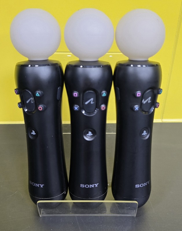 Sony Playstation Move Motion Controller (Ps3/Ps4) - 3 Pcs Playstation ...
