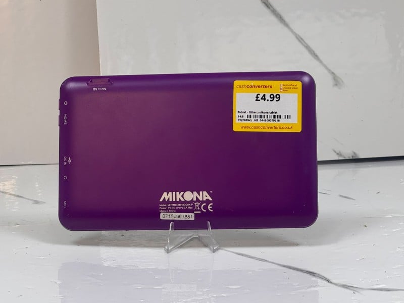Vmikona Tablet – Purple – 7" Display Black | 044300079318 | Cash Converters