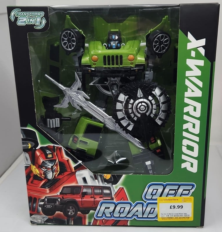 Toy Car X-Warrior Cross Robot Jeep | 057100013286 | Cash Converters