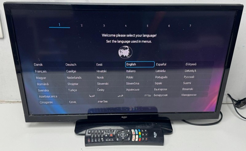 Bush Eled24hdsa 24" Led Smart TV With Remote Black | 044200060158 ...
