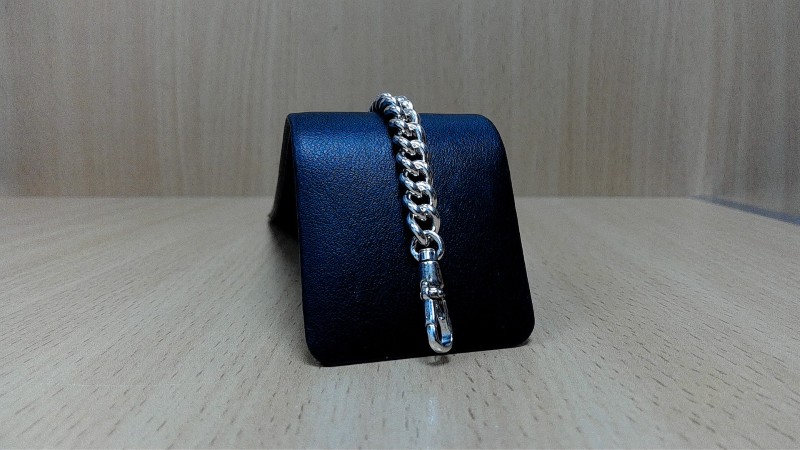 8.5'' Silver T-Bar Belcher Bracelet Silver Bracelet 29.1G ...