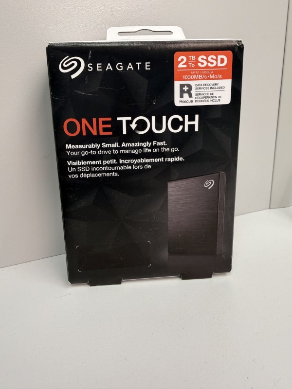 2TB Seagate One Touch Black | 031500134673 | Cash Converters