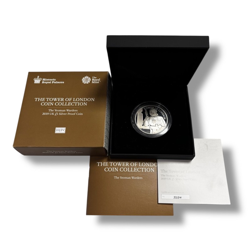 Coin Tower Of London £5 2019 Silver Coin | 032100181468 | Cash Converters