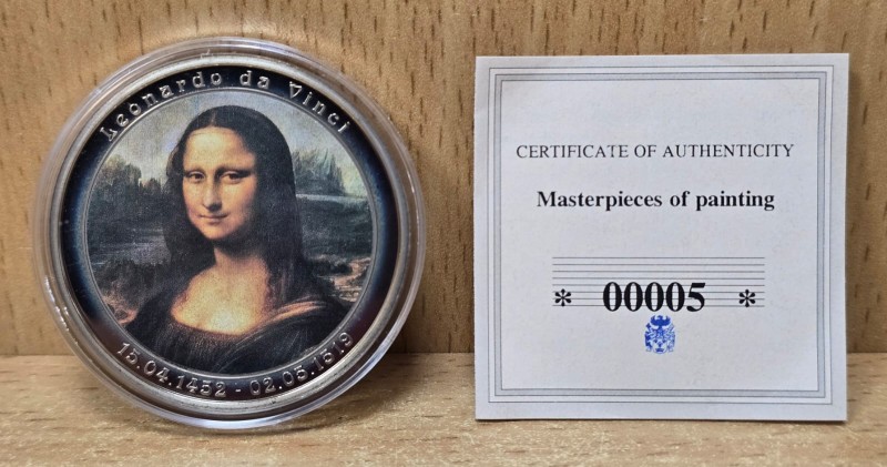 Coin Masterpiece Paintings Leonardo Da Vinci Coin | 046500127961 | Cash ...