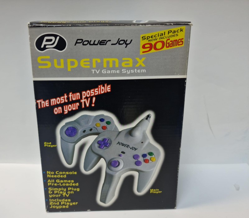 Pj Power Joy Supermax TV Game System Grey | 037500095986 | Cash Converters