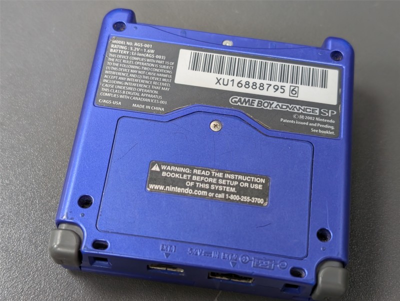 Nintendo Game Boy Advance Sp Blue | 052100255643 | Cash Converters