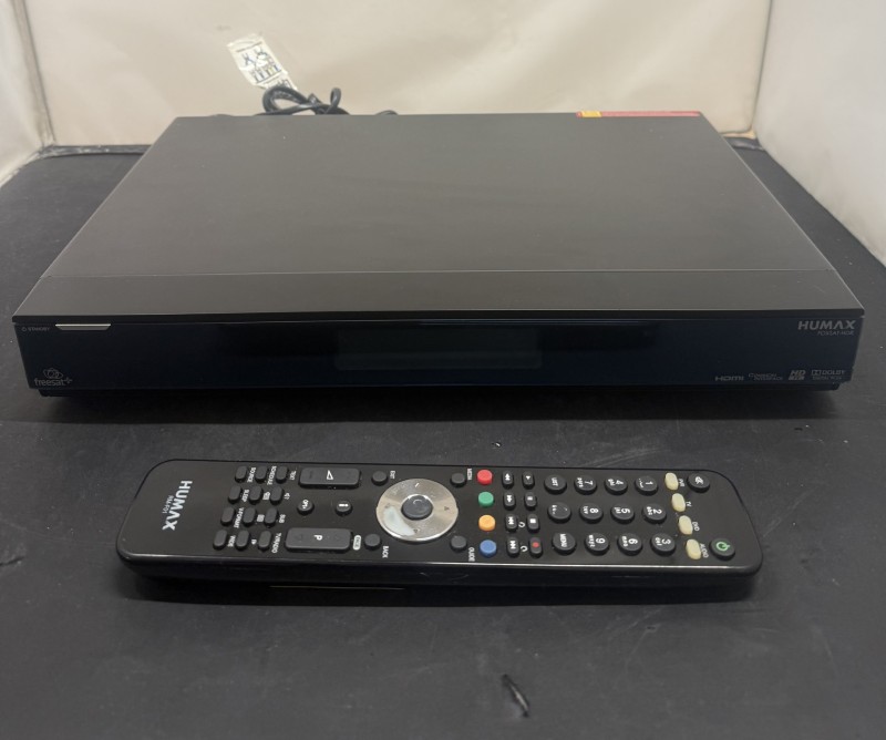 Humax Foxsat Hdr TV Box Black | 048500401371 | Cash Converters