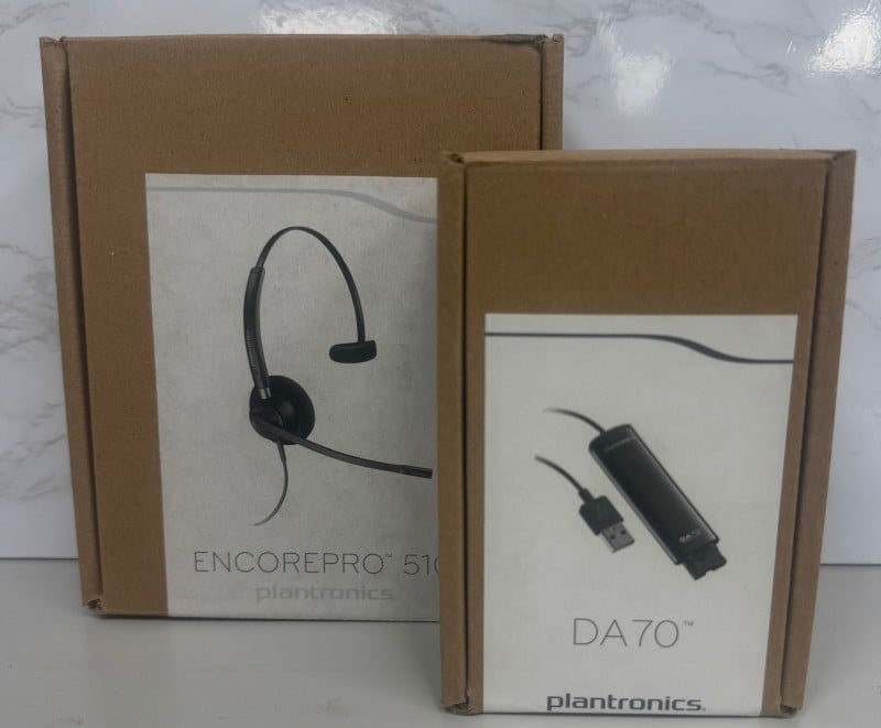 Plantronics Enforcepro 510 + Da70 Adapter | 049000173932 | Cash Converters