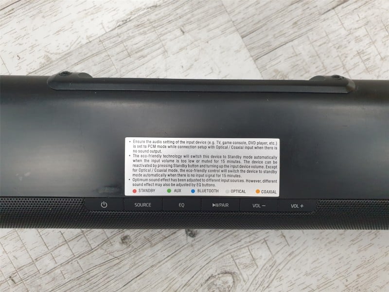 Jvc 2.0 Channel Sound Bar With Remote / Unboxed Th-D227b Black ...