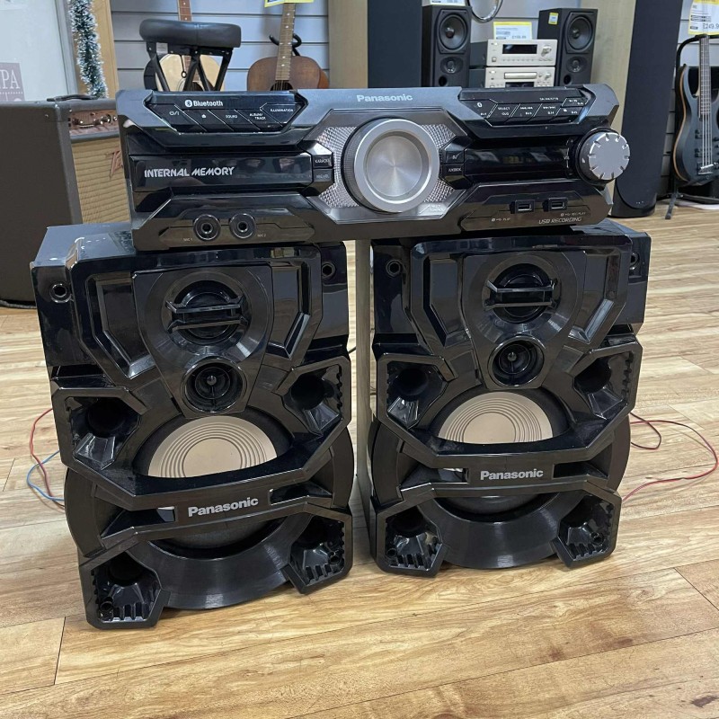 Panasonic Sc-Akx710e-K Bluetooth Megasound Party Hi-Fi System Black ...