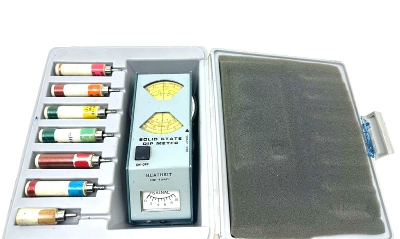 Multimeter Heathkit Solid State Dip Meter Model HD 1250 Untested ...