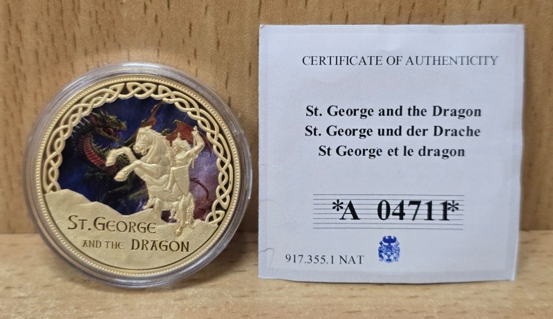 Coin St George And The Dragon Myths And Legends Coin | 046500127958 ...