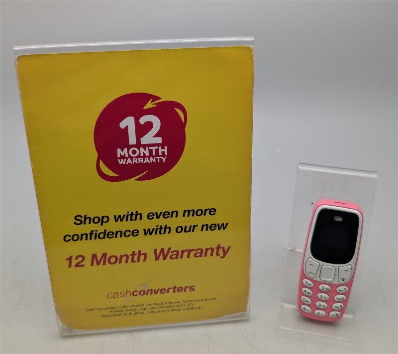 Basic Mobile Phone Bm10 Pink | 049900093625 | Cash Converters