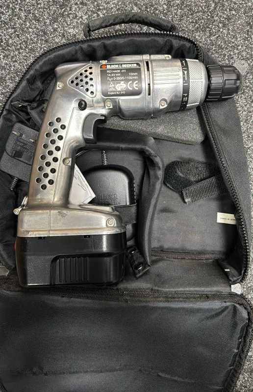 Black & Decker Rd1440k 85th Anniversary 14.4V Cordless Drill ...