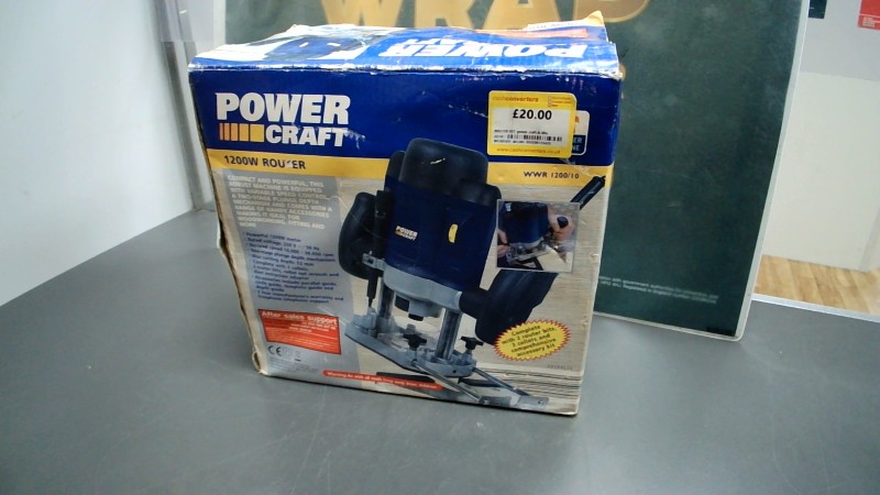 Plunge Router Power Craft Router Wwr-1200/10 | 033500125435 | Cash ...