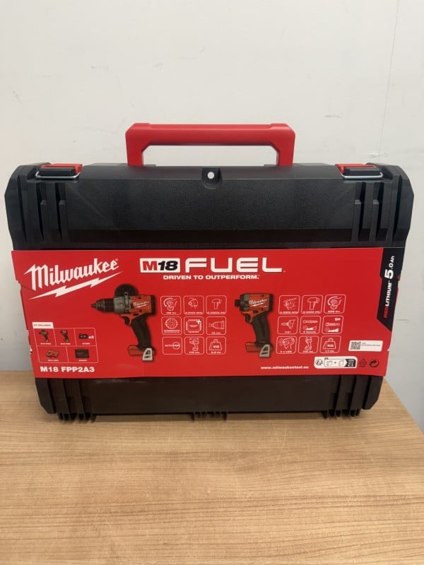 Milwaukee M18 Fpp2a3-502X M18 Fuel Impact Driver And Drill Set ...