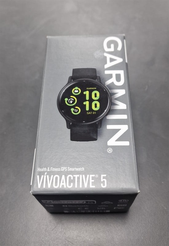 Garmin Gps Running / Health Watch Vivoactive 5 Black | 017900195391 ...