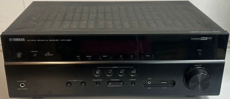 Yamaha Htr-4067 Natural Sound Av Reciever Black | 044200062480 | Cash ...