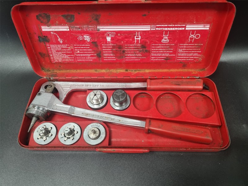 Rothenberger Pipe Expander Kit Red | 059600001426 | Cash Converters